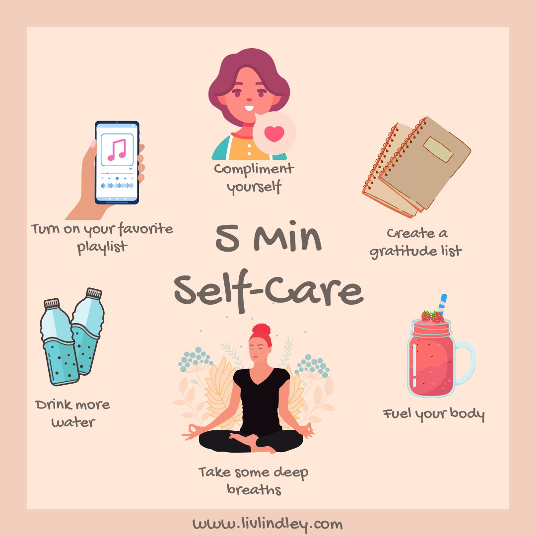 50 Quick and Easy 5-Minute Self-Care Ideas for Body, Mind & Soul | Liv ...